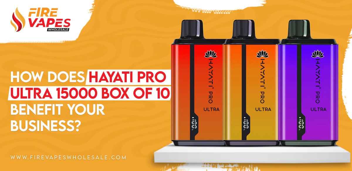 How Does Hayati Pro Ultra 15000 Box of 10 Benefit Your Business?